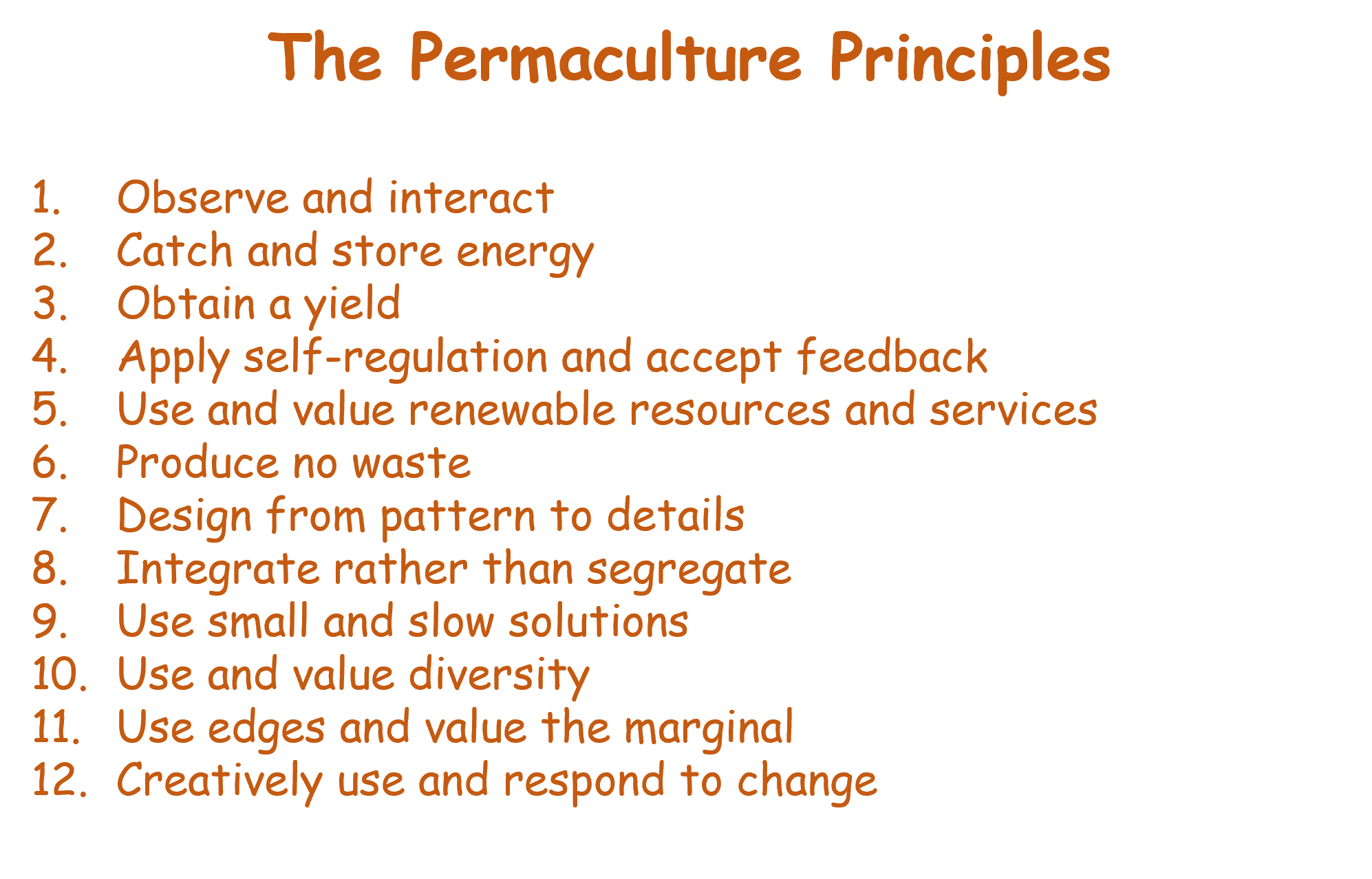 The permaculture principles – alias the permaculture heuristic ...